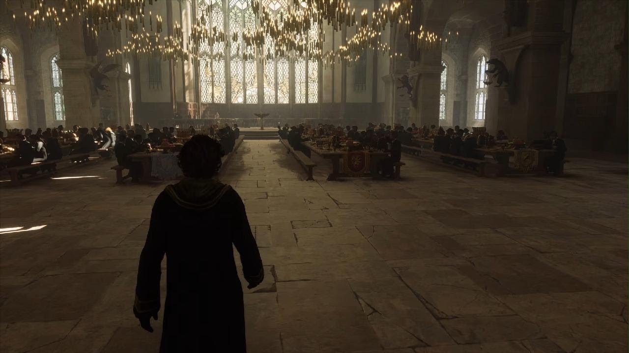 Hogwarts Legacy_Hogwarts great Hall A leisurely walk To the ...