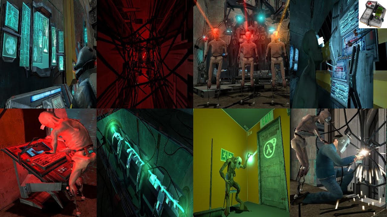 Half-Life 2: Combine Stalker Energy Beam Test (Low,Medium,High) ⚡ ...