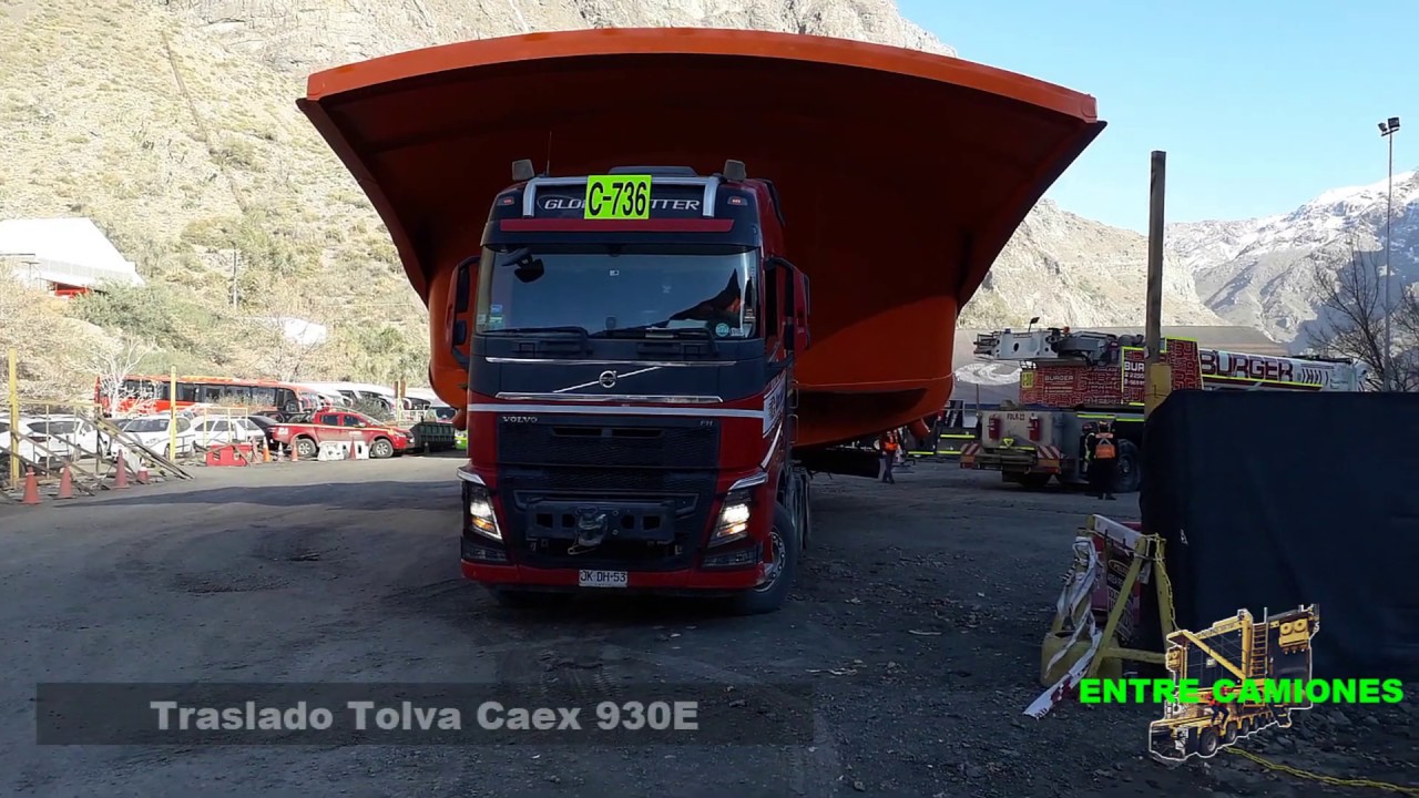 Traslado TOLVA CAEX 930E - YouTube