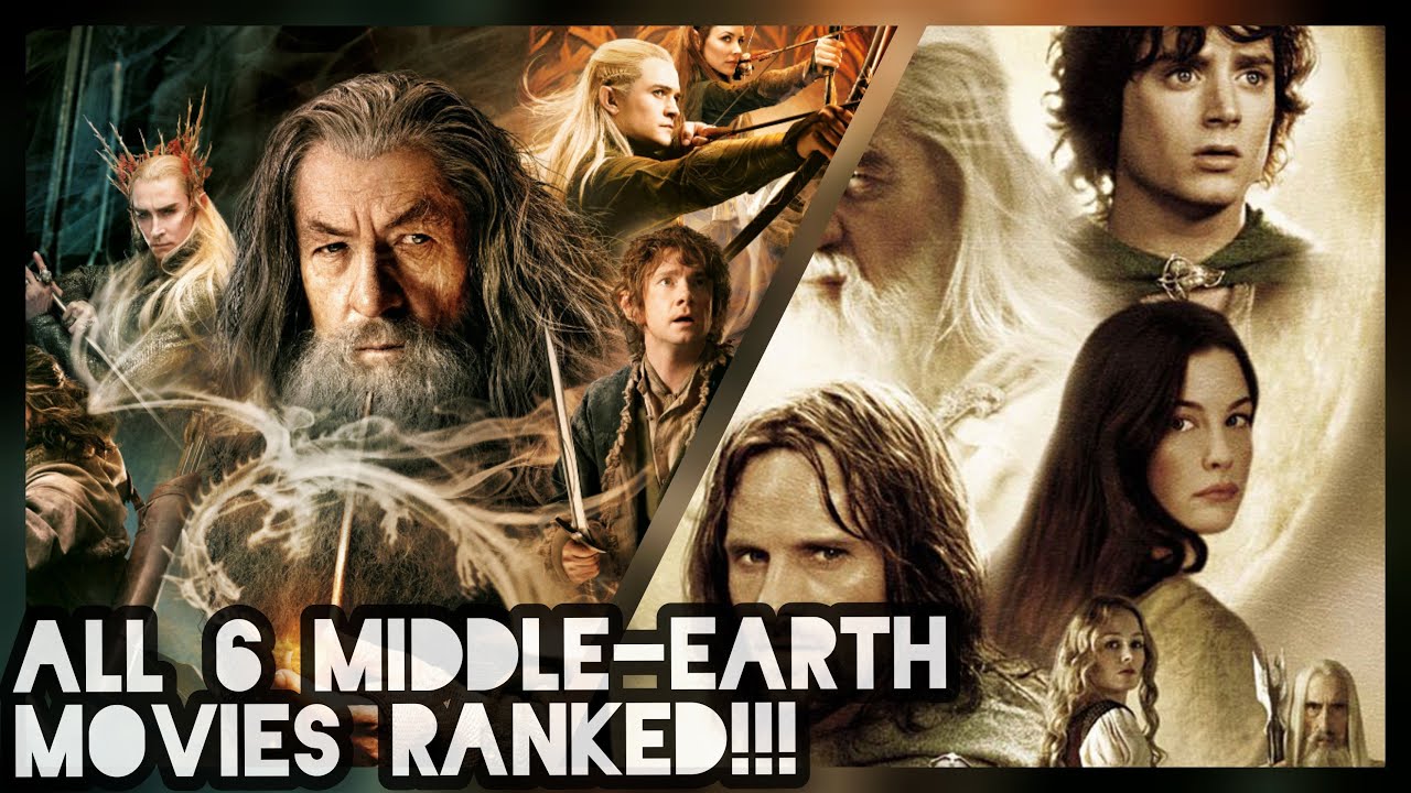 All 6 Middle-Earth Movies Ranked - YouTube