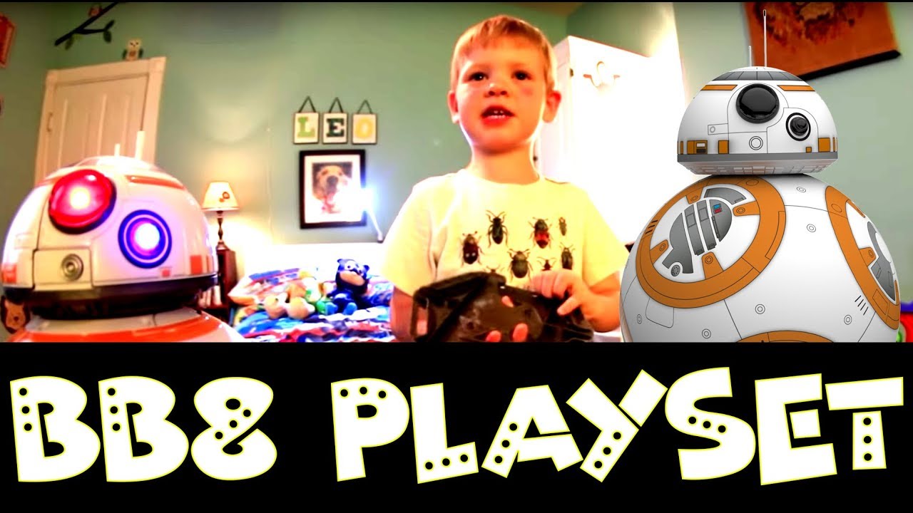 STAR WARS BB8 PLAYSET! Fun game toy for kids, toddlers, and parents to ...