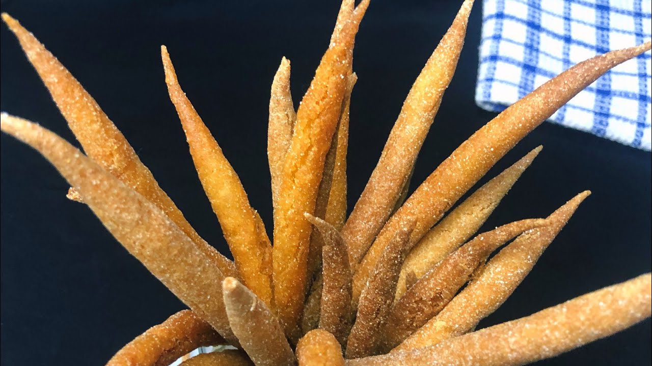 Crunchy Sweet Cornmeal Sticks - Adunle/Atsififi/kokoro - YouTube