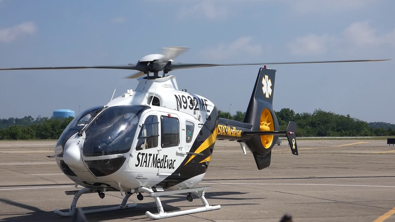 N932ME - STAT MedEvac 1 Landing - YouTube