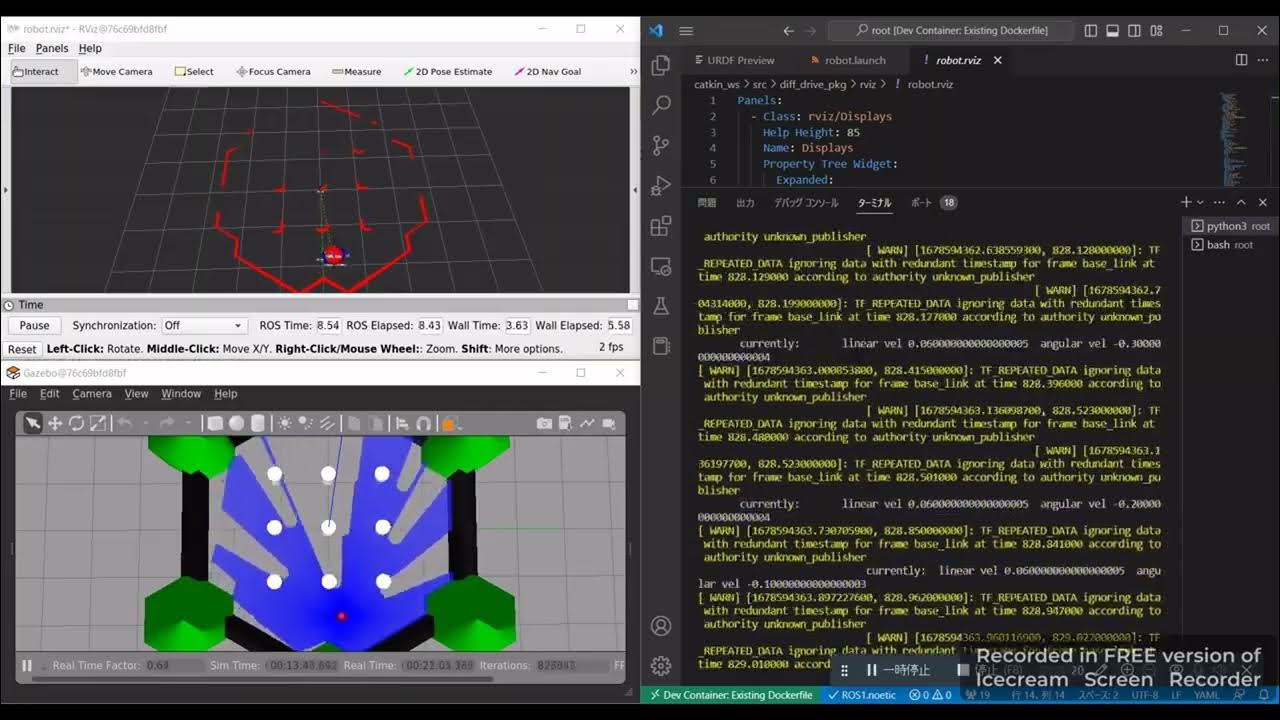 ROS: Building Robot Model with URDF - YouTube