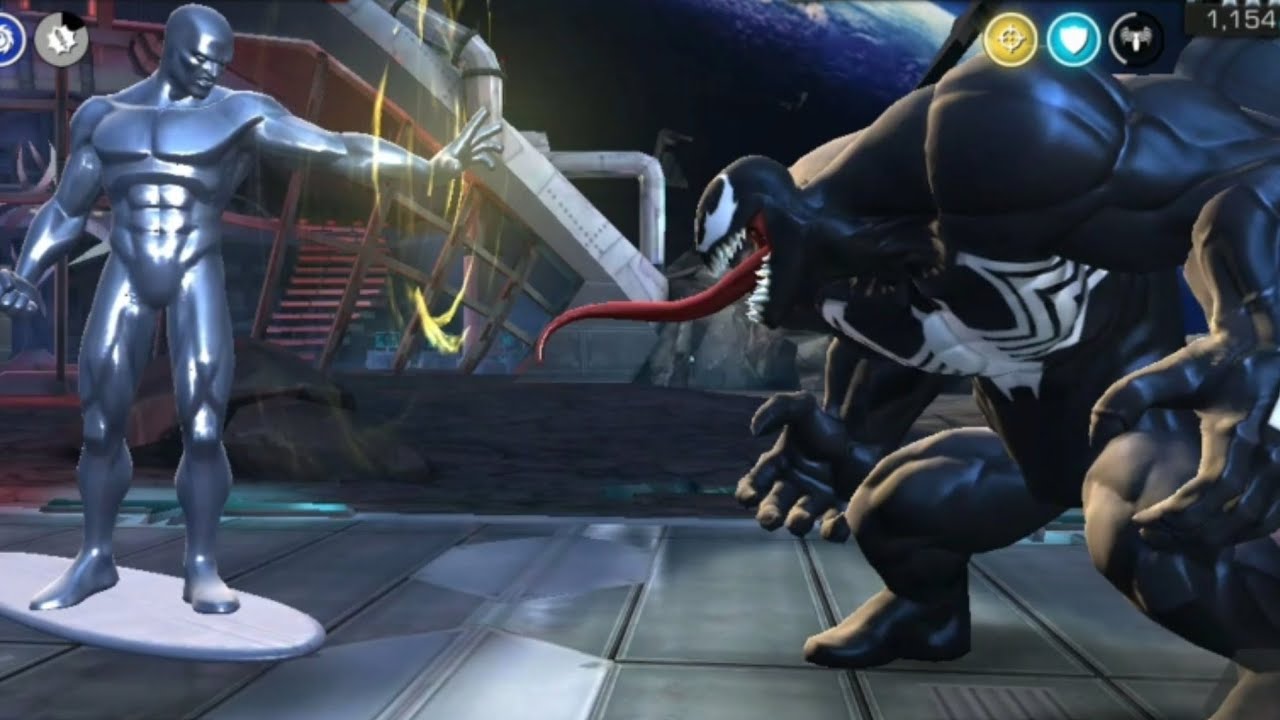 Silver Surfer vs Venom - YouTube