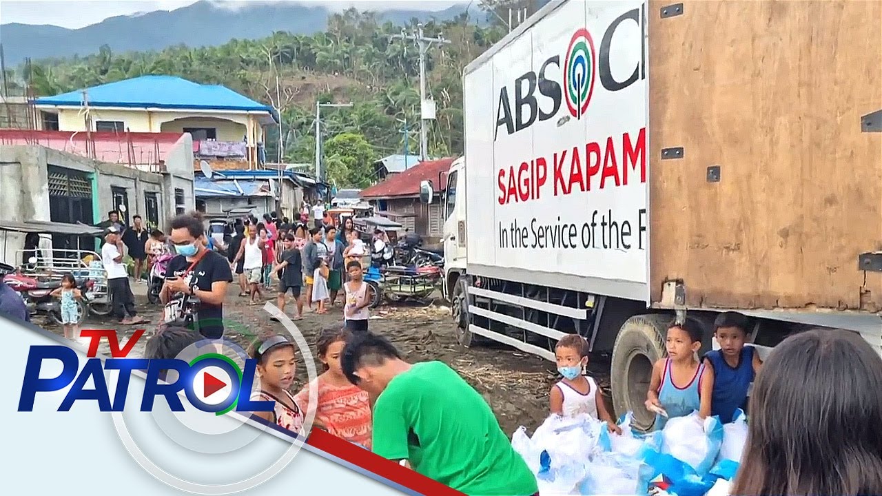 Mga nasalanta ng bagyo sa Aurora hinatiran ng relief goods ng Lingkod ...