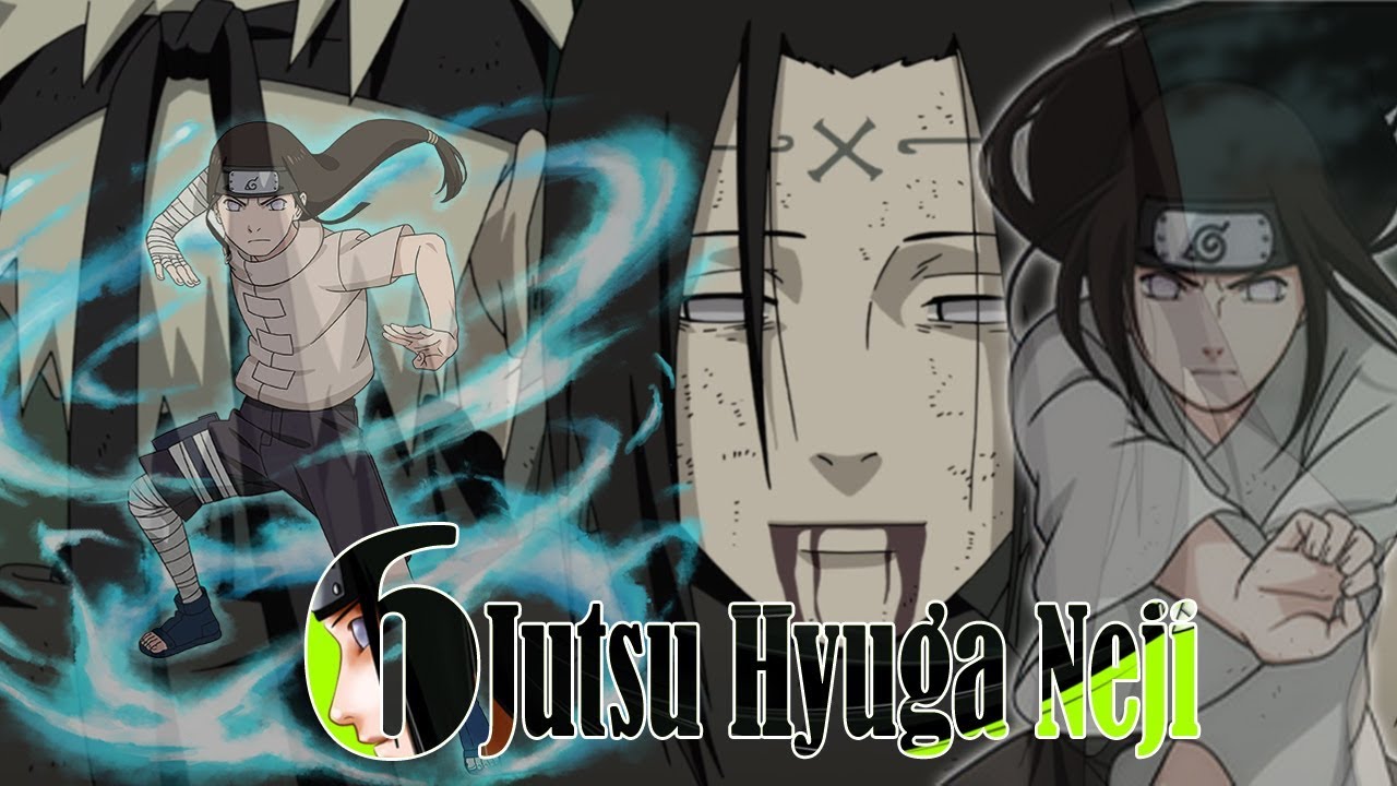 6 Jutsu Neji Hyuga (Mengenang Neji Yang Sudah Tiada) - YouTube