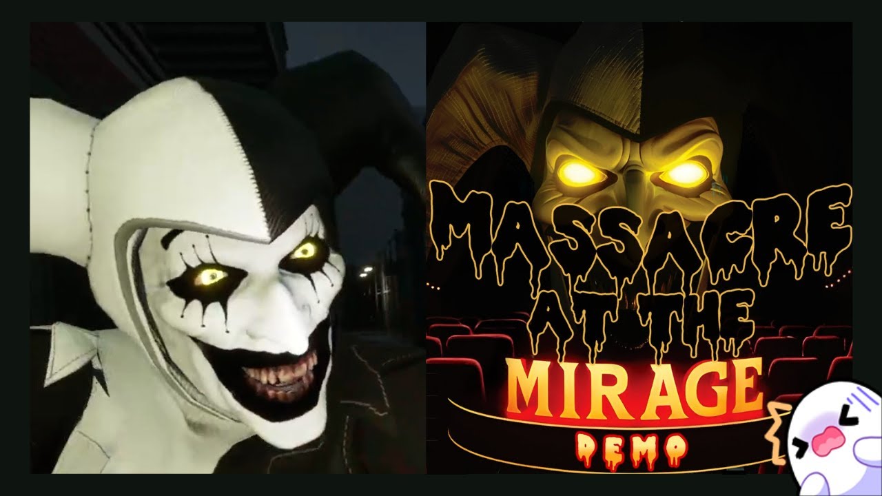 Movie Theatre SLASHER Style Horror Game | Massacre at the Mirage DEMO ...