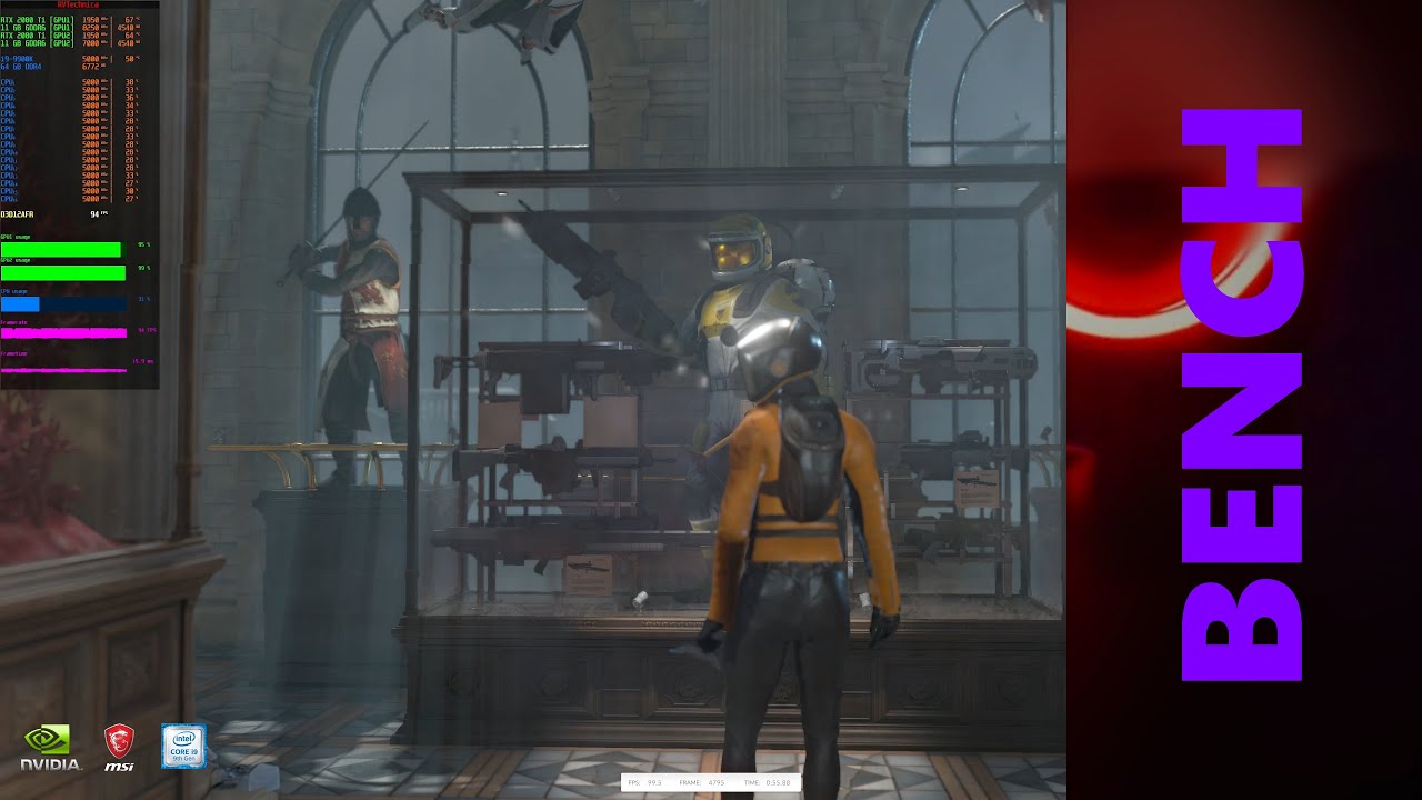 3DMark Time Spy Extreme DirectX 12 benchmark | 2x RTX 2080Ti NVLink ...