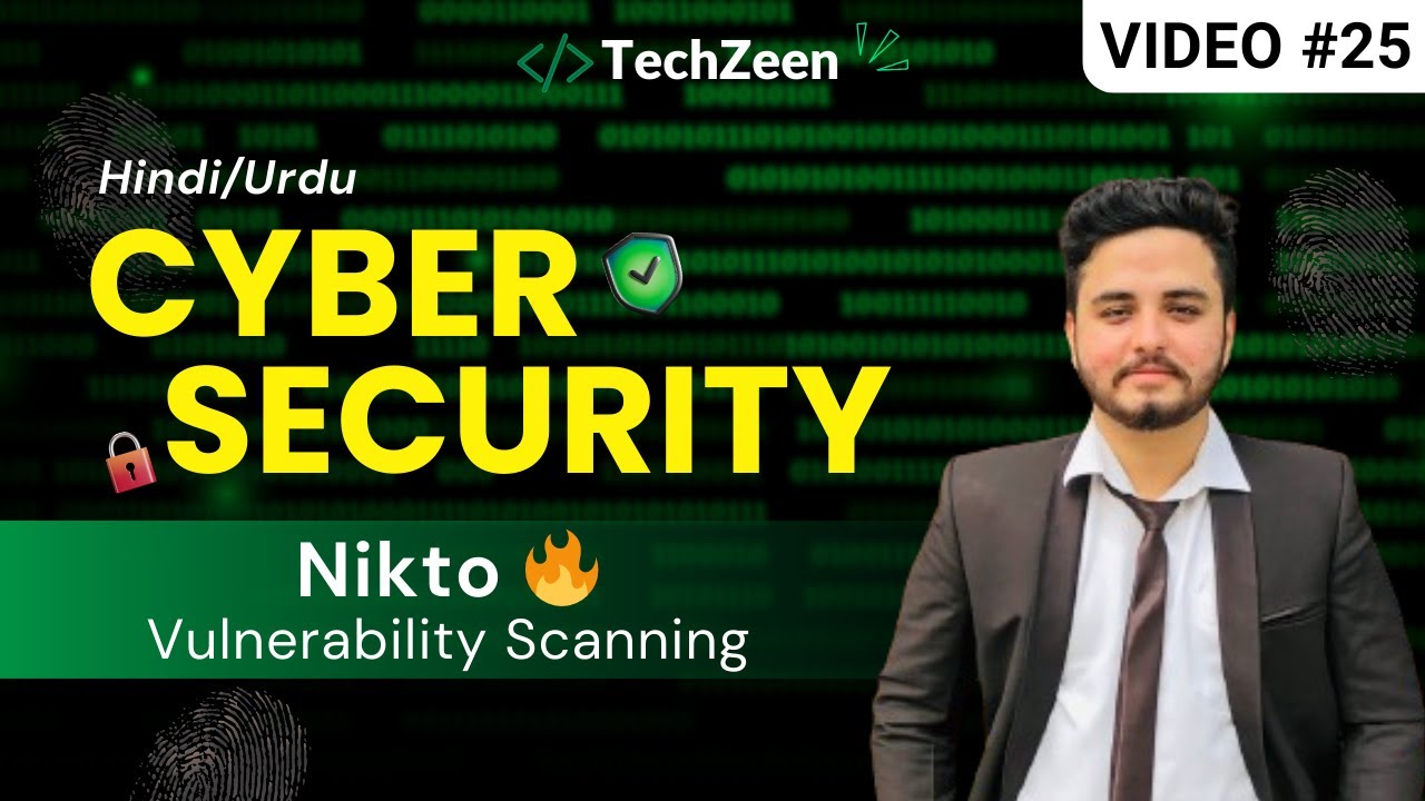 Cyber Security Tutorial #25: Nikto Web Server Scanning | Vulnerability ...