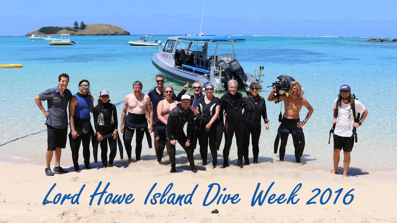 Lord Howe Island Dive Week 2016 - YouTube