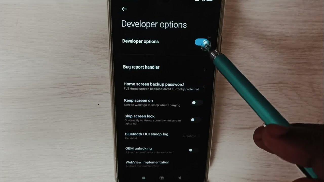 Redmi Note 12/12 Pro : How to Enable and use USB Debugging Mode | Disable USB Debugging Mode ...