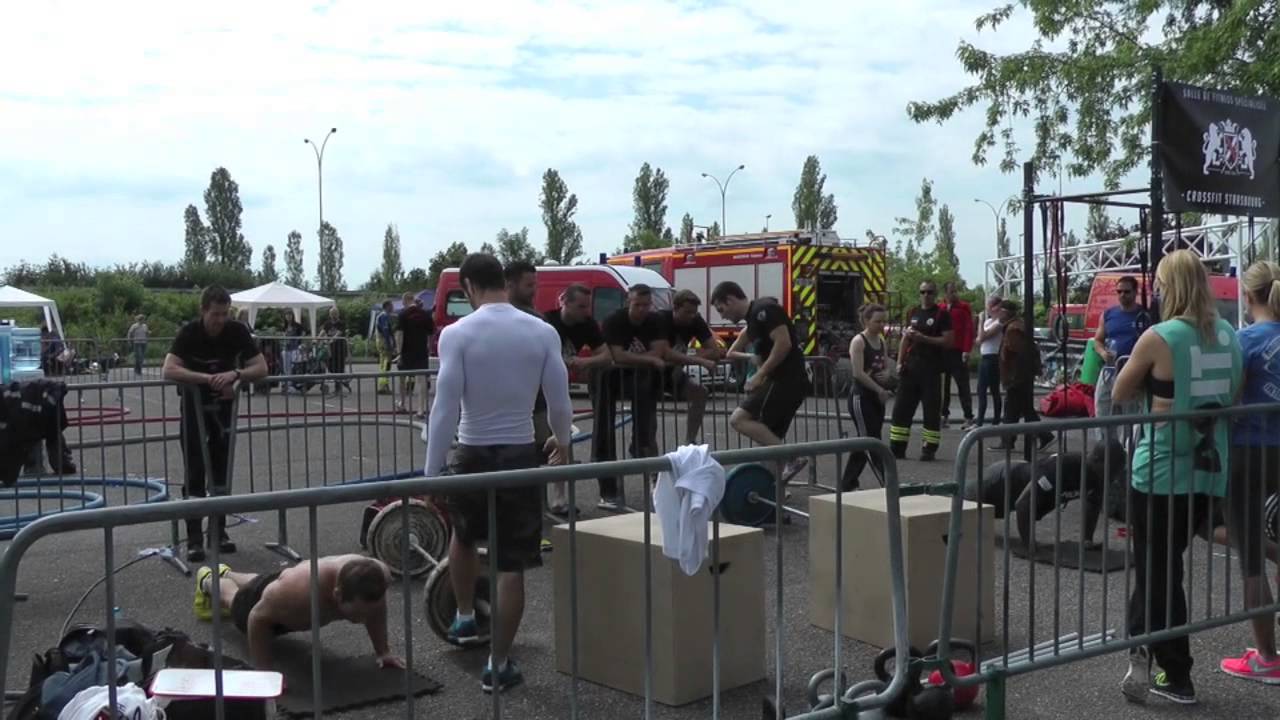 Crossfit Firefighter Combat Challenge Strasbourg 2014 - YouTube