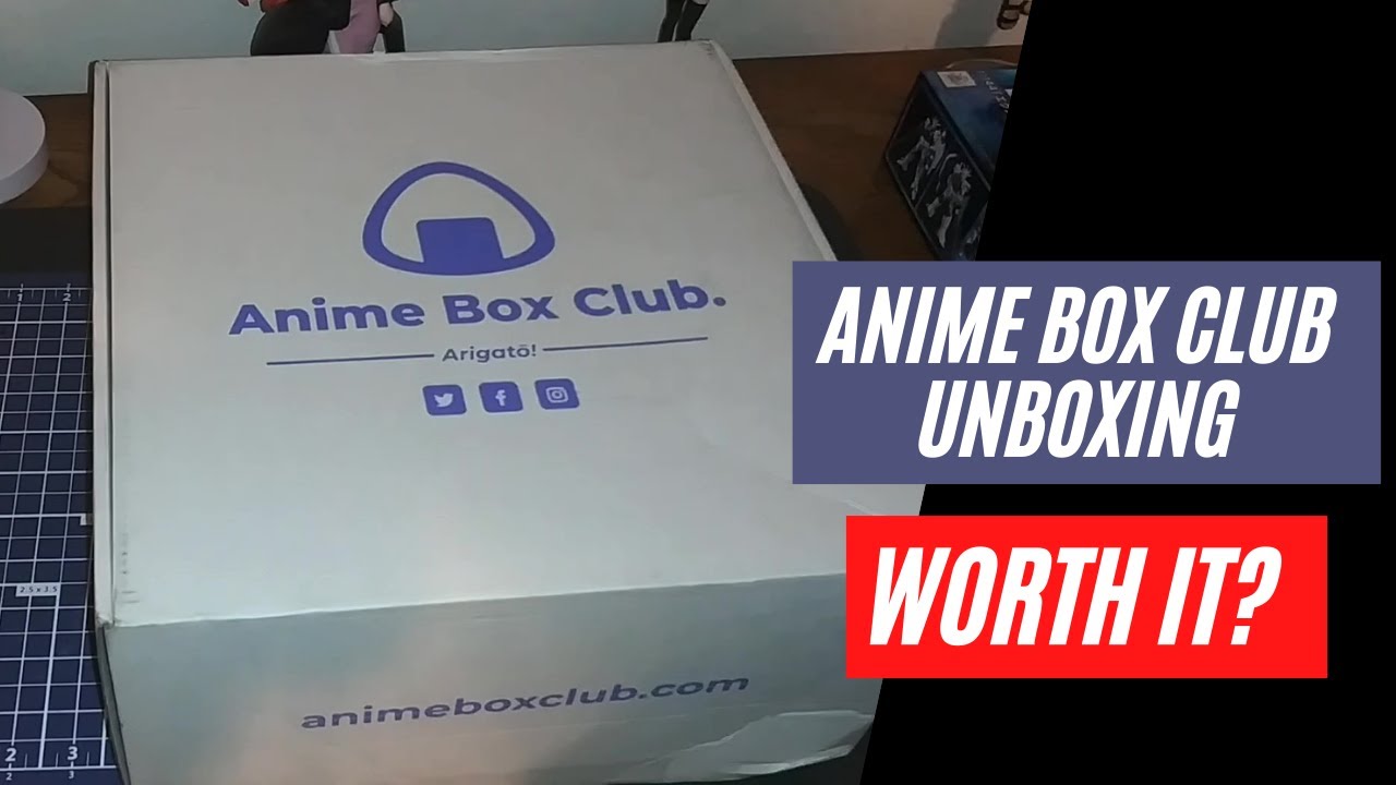 Anime Box Club Unboxing - YouTube