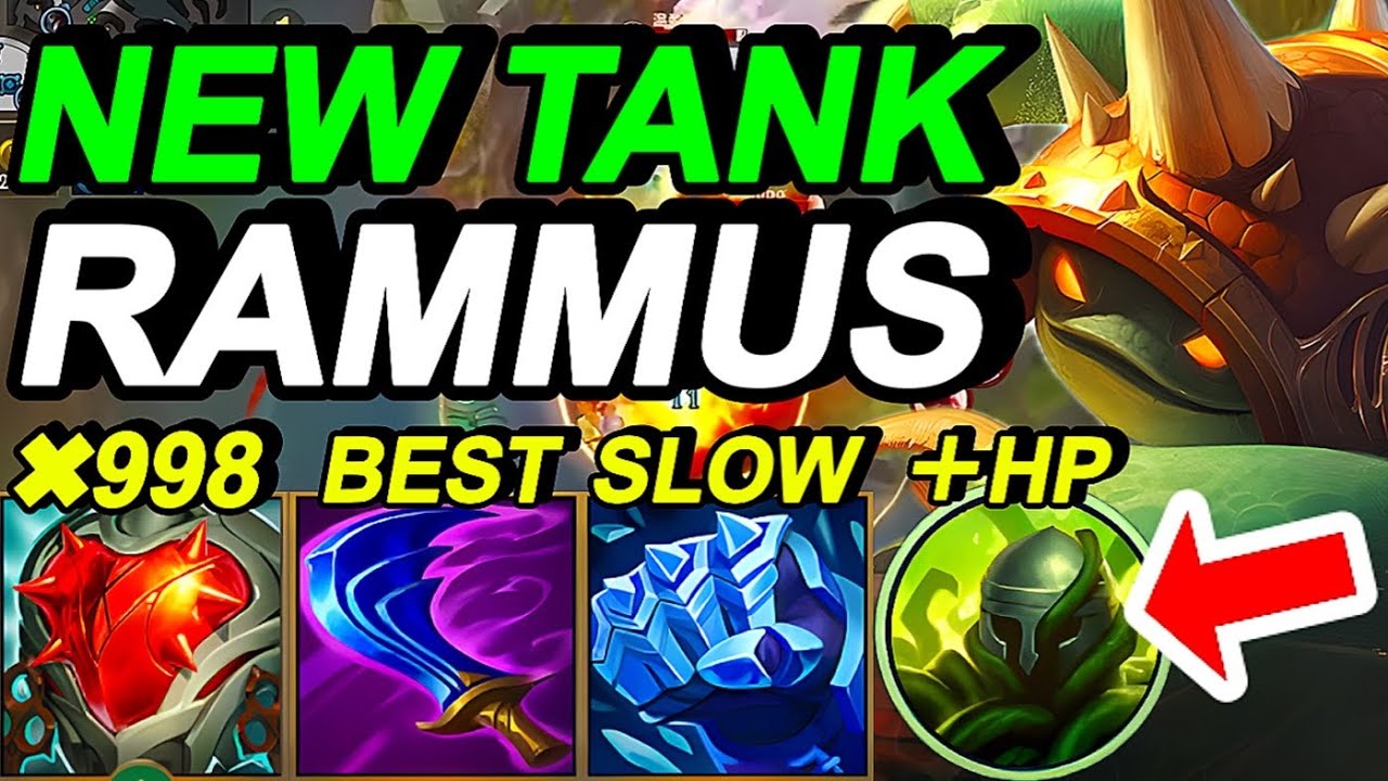 Wild Rift China Rammus Jungle - 17KILL!? Heartsteel OP Item - Best ...