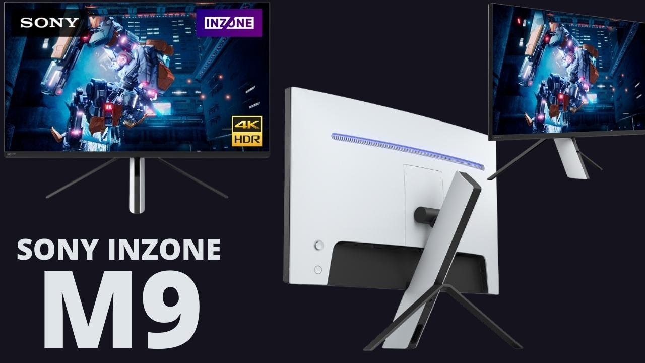 SONY INZONE M9 QUICK REVIEW HDR 144hz 4K IPS SDM-U27M90 - YouTube