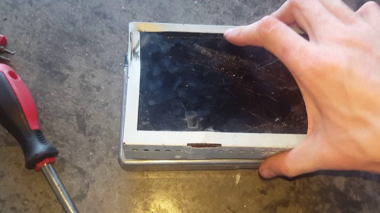 How to take apart sync 2 screen - YouTube