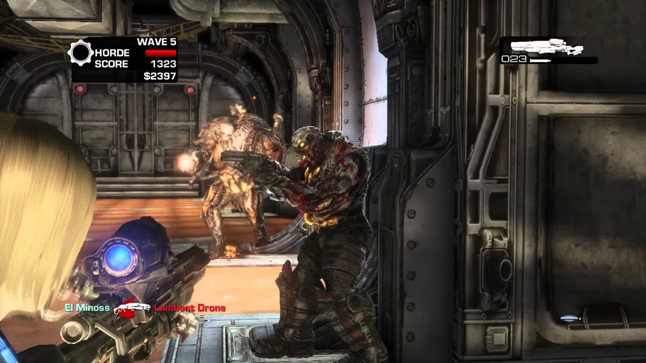 Gears Of War 3 Horde Mode - YouTube