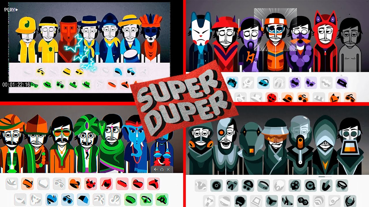 🎸🤘🎼| MEGA 20 min Mix and incredible clips | Incredibox mix by Alex #15 ...