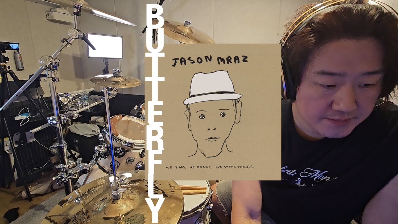 Jason Mraz - Butterfly _ Drum (Improvised Cover) - YouTube