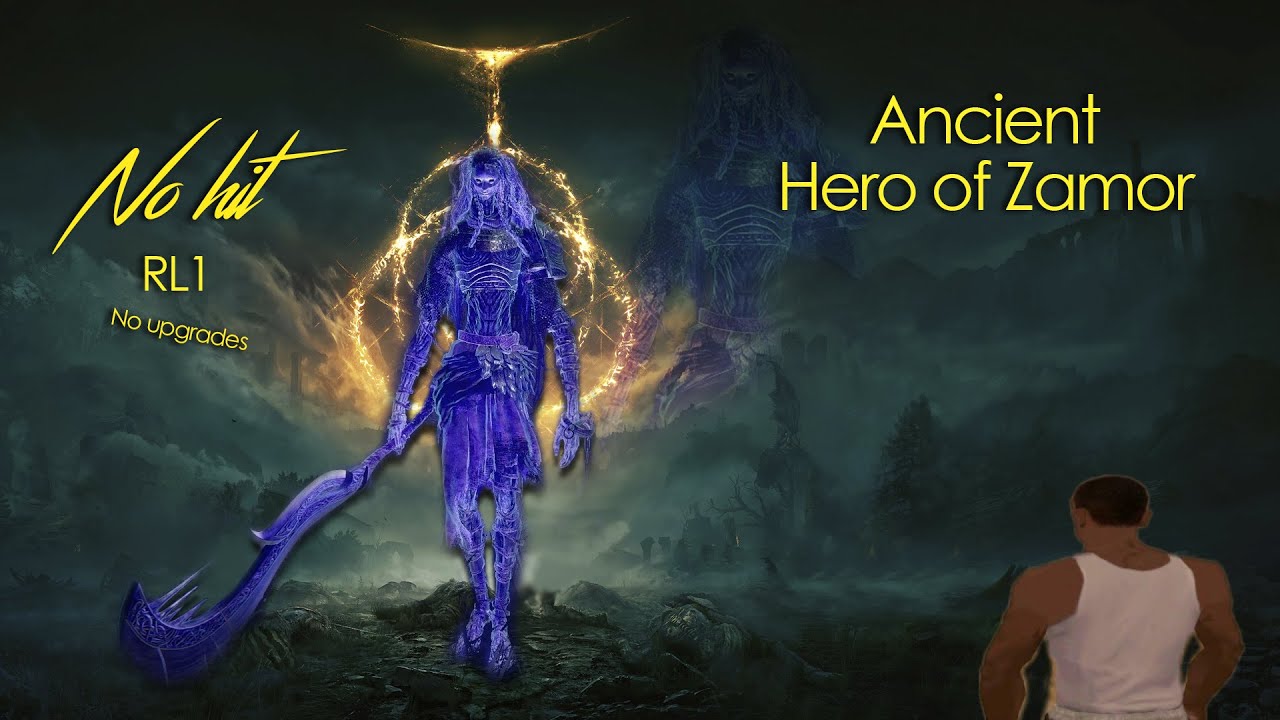 Challenge no-hit: Ancient Hero of Zamor RL1 No upgrades - Broadsword +0 ...