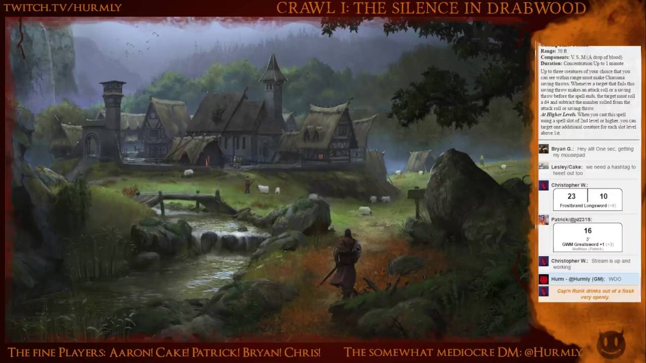 D&D 5e CRAWL I: The Silence in Drabwood PART I - YouTube