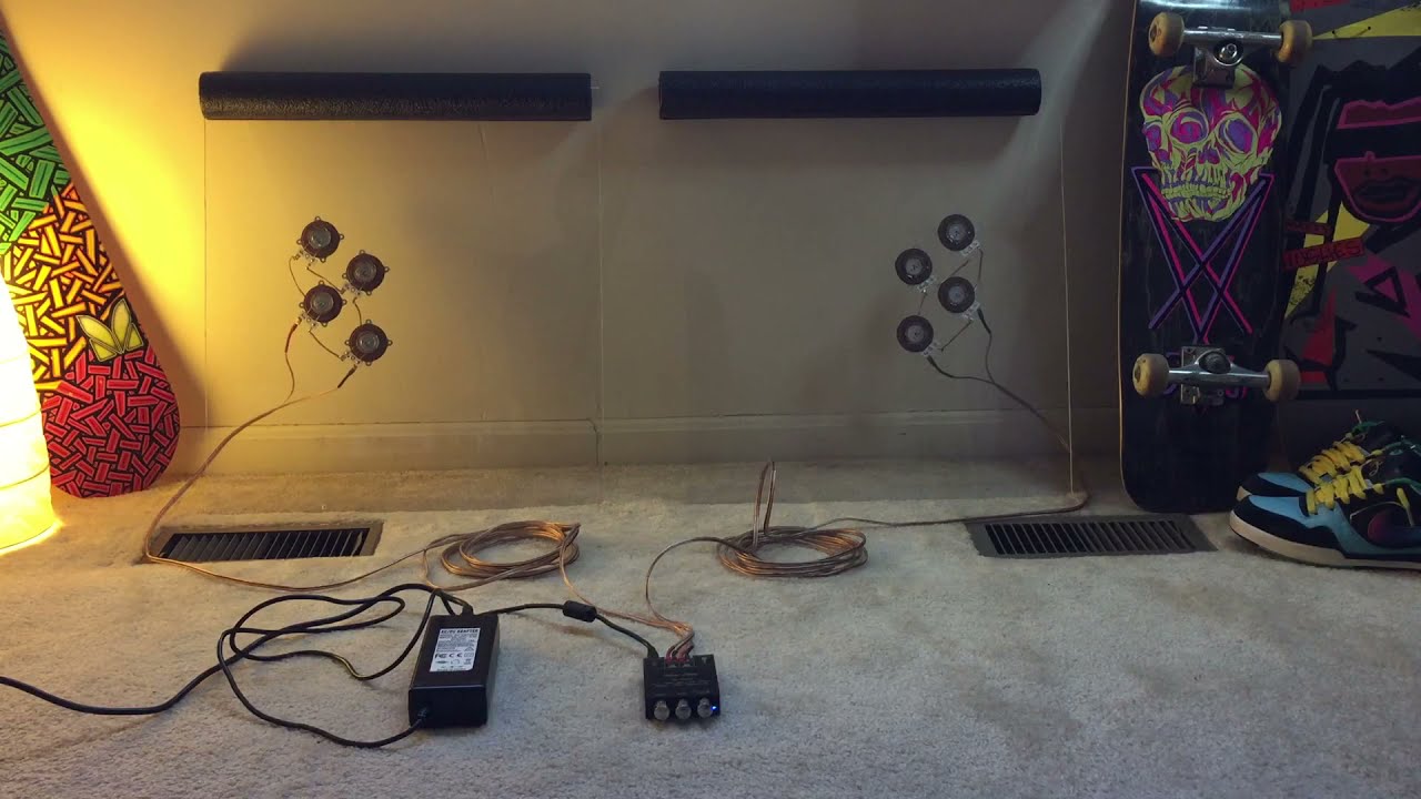 Fantastic 192 Watt DIY DML Panel Speaker build (Bertha): Sound Demo #3 ...