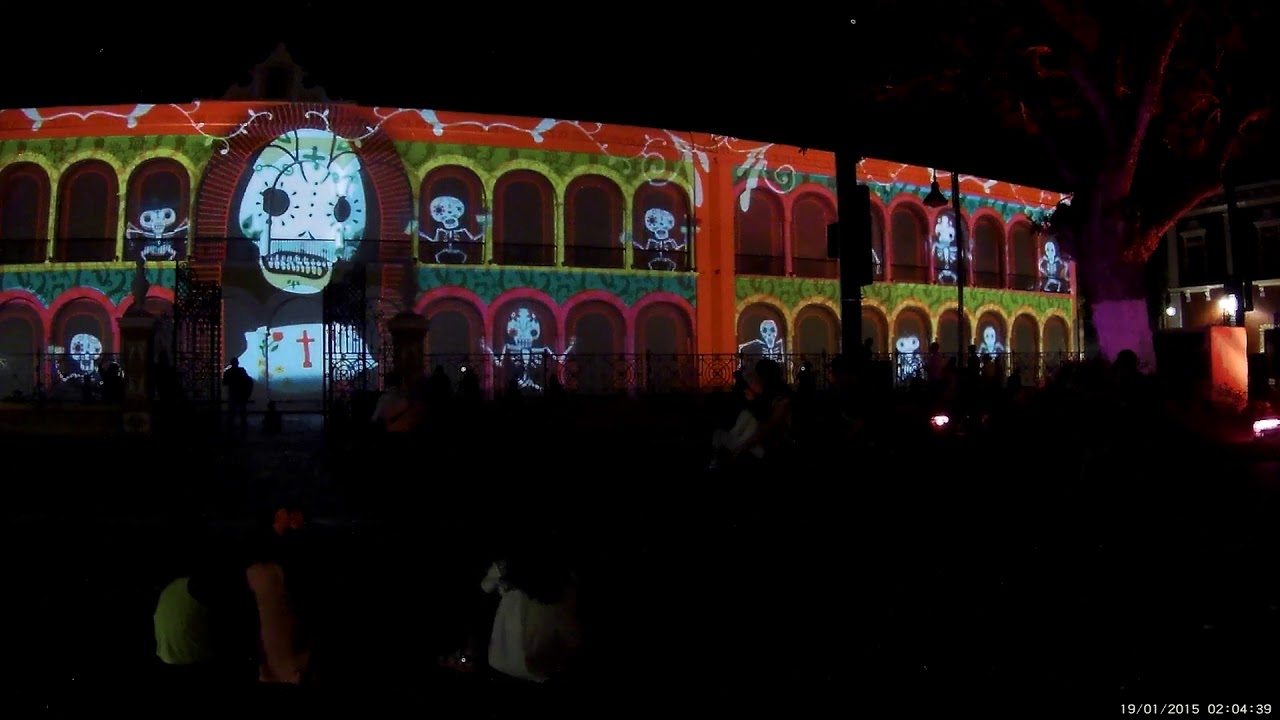 Campeche Light Show - YouTube