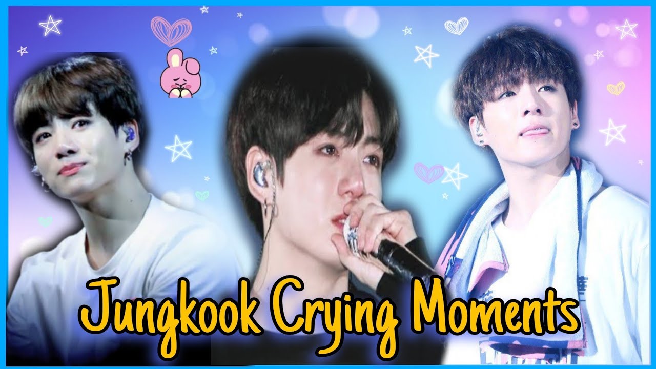 BTS Jungkook Crying 😭 Moments | BTS emotional moments 💜 - YouTube