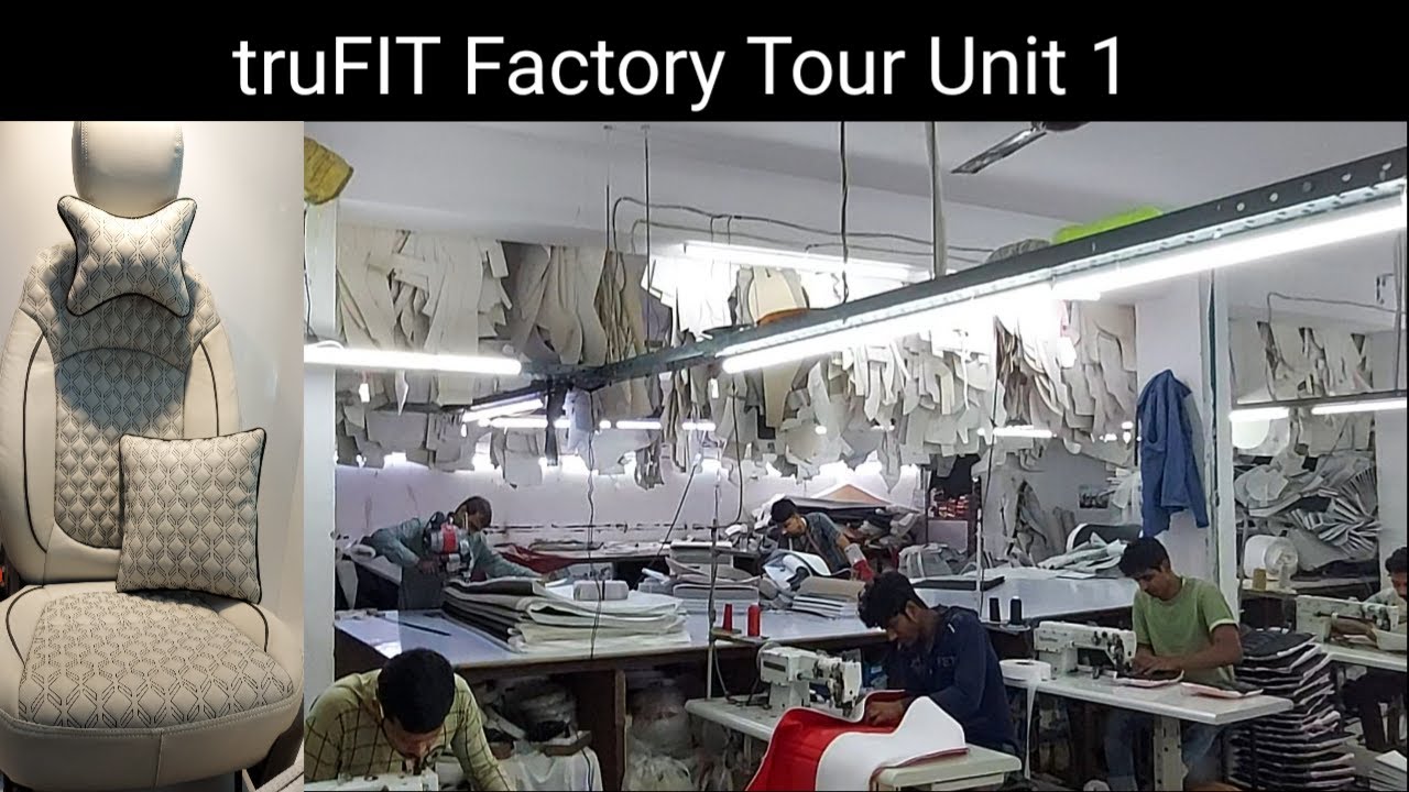 truFIT Seat Cover Factory Tour Unit 1 | Luxury Car Seat Covers - YouTube
