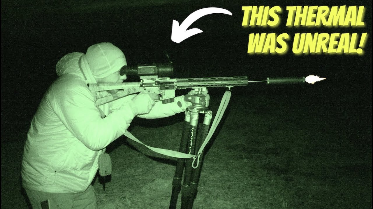 My First Time COYOTE HUNTING | EPIC Thermal Scope Footage - YouTube