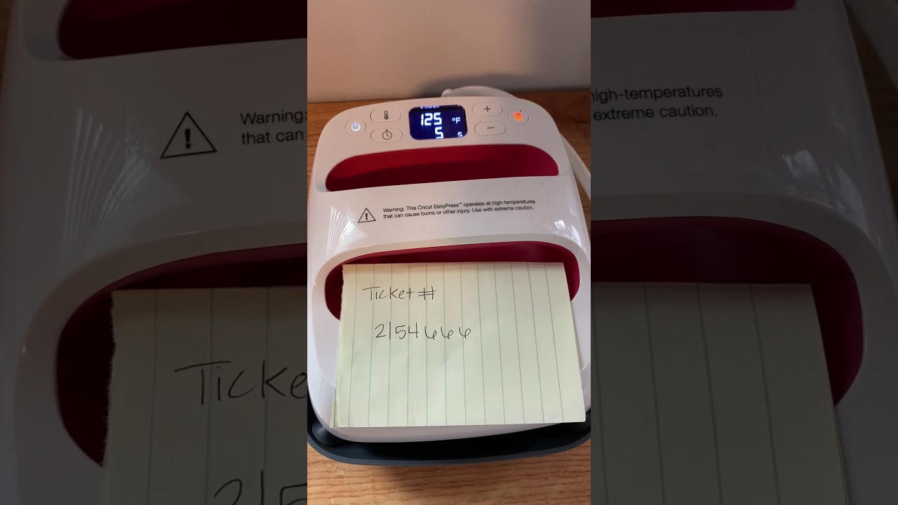 Cricut Easypress 3 E3 code - YouTube