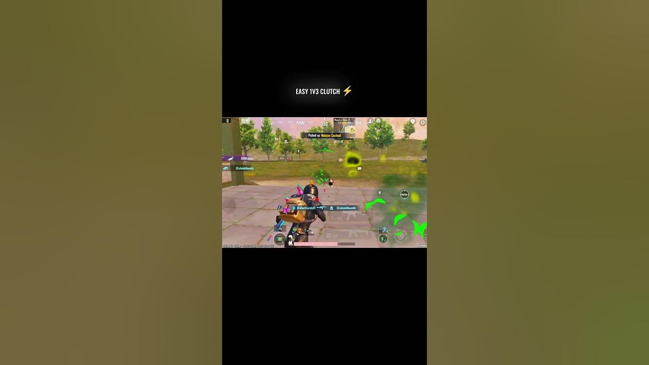 BGMI EASY 1V3 CLUTCH ⚡| WAIT FOR END 🔥| #shorts #bgmi #pubg #1v3 #clutch #easy - YouTube