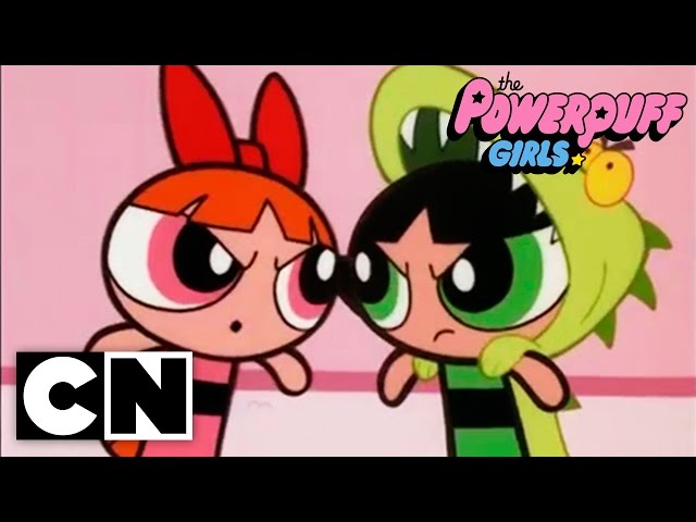 Powder Puff Girls - Rainy Day Advent…: English ESL video lessons