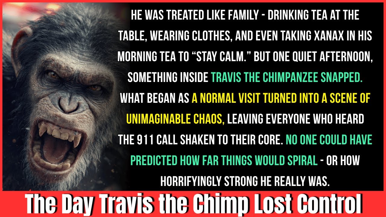 The True Story of Travis the Chimp | The Most Terrifying 911 Call Ever ...
