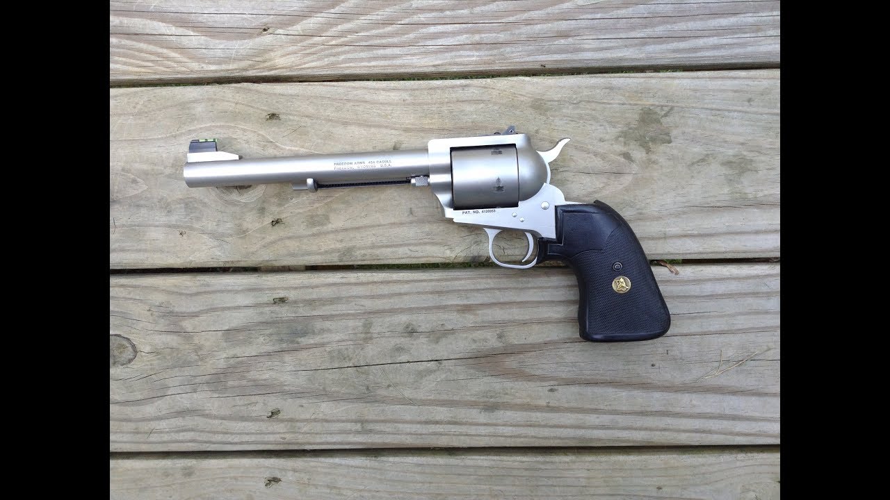 Freedom Arms Model 83 454 Casull - YouTube