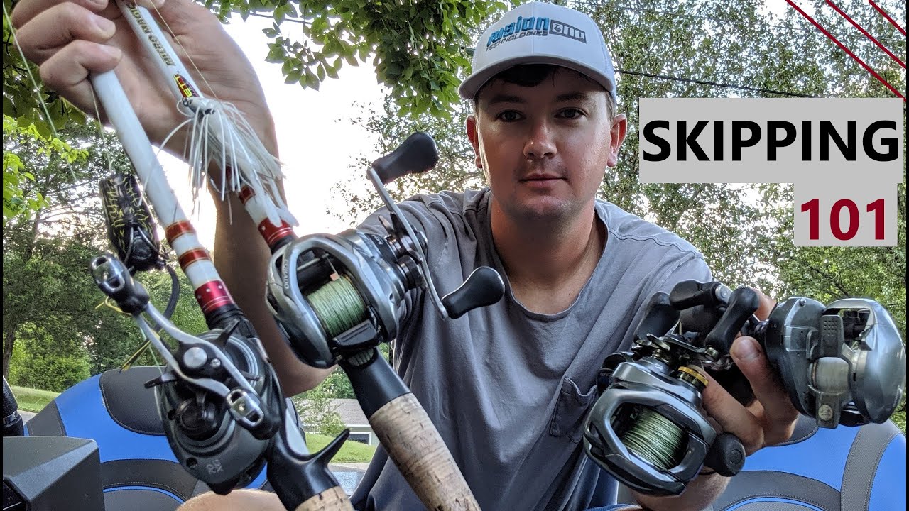 MASTER THE BAITCASTER! How To Skip Baits - YouTube