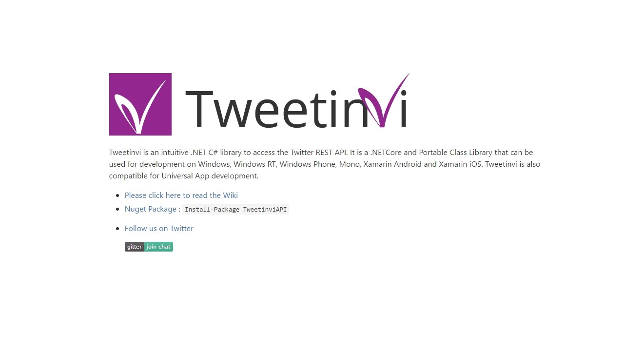 Tweetinvi version 1 to 4 - Tutorial - Introduction to Twitter in C# ...