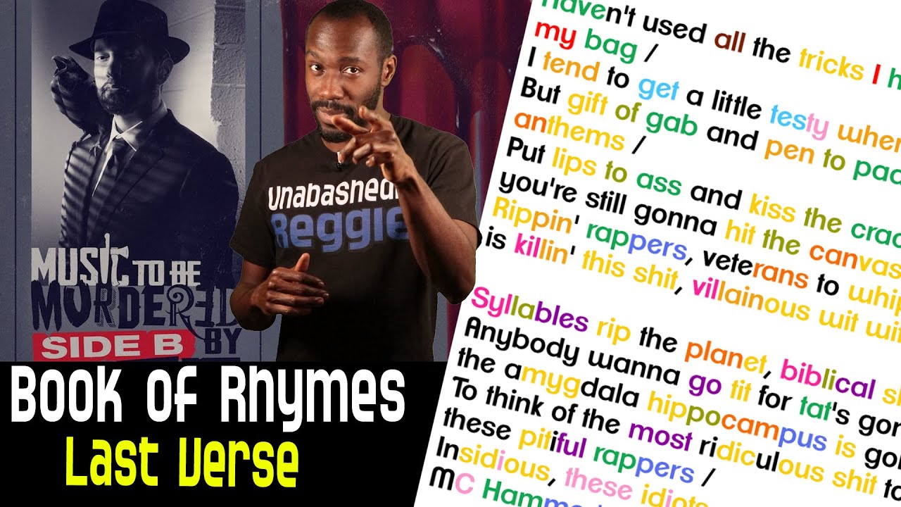 Eminem - Book of Rhymes - Final Verse BREAKDOWN! ANALYSIS! REACTION ...