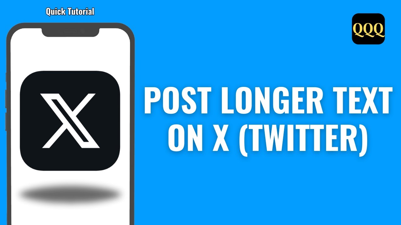 How To Post Longer Text On X Or Twitter - YouTube