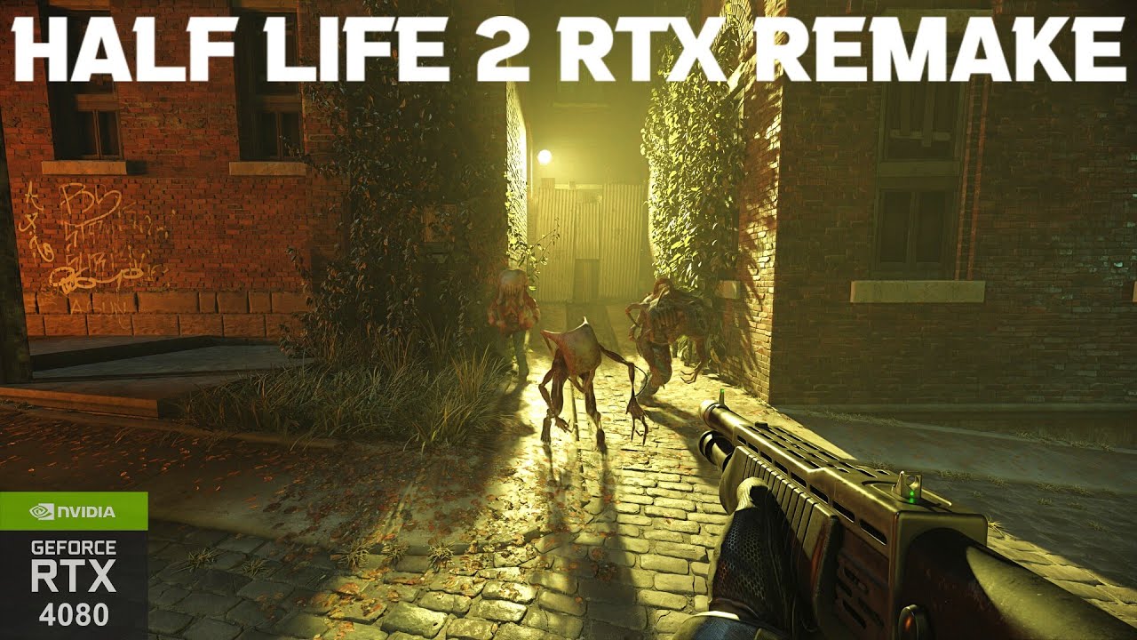 We Got Half-Life 2 RTX before Half-Life 3 | RTX 4080 Path Tracing ...