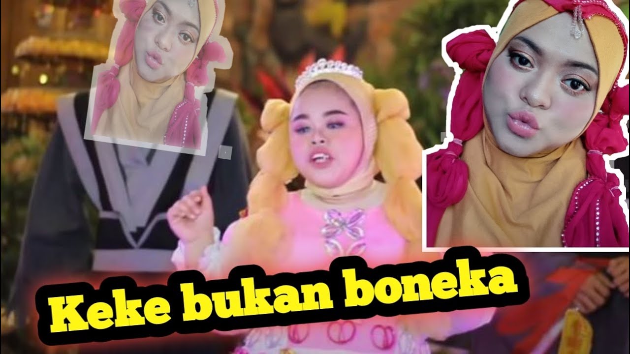 MAKEUP CHALLENGE KEKE bukan Boneka | Kekeyi | tiktok viral - YouTube