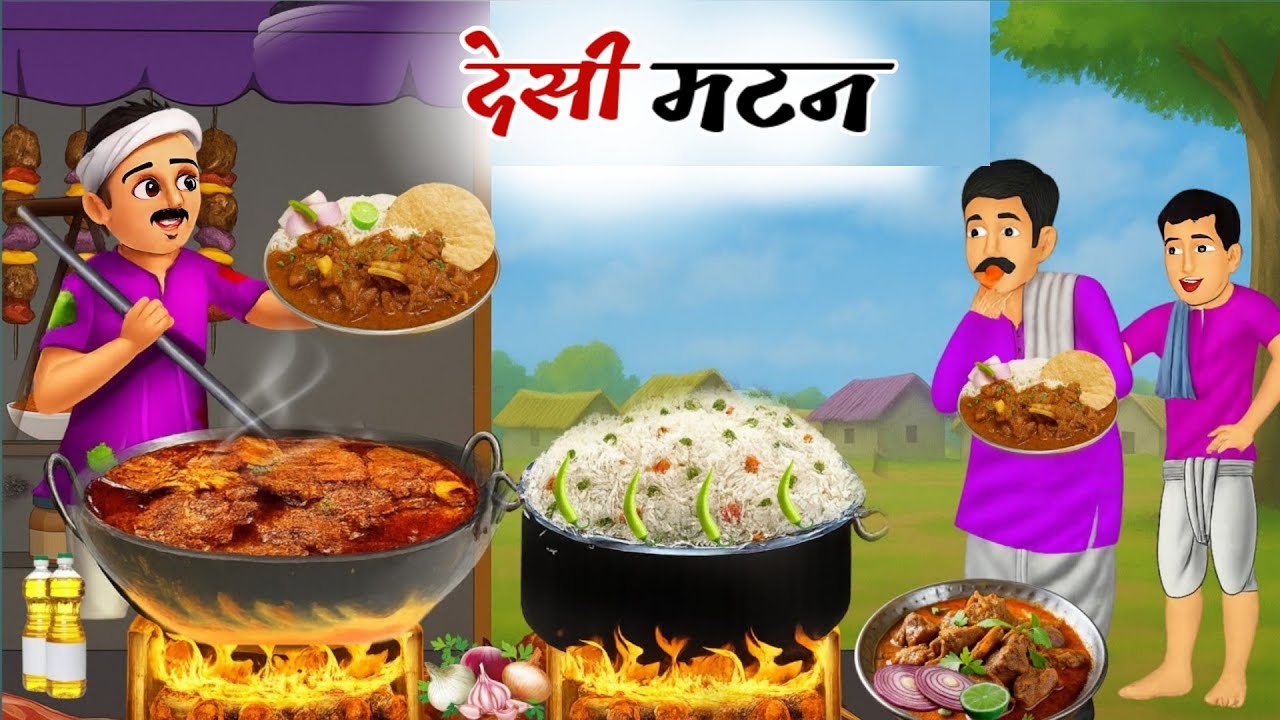 काका का गरमा गर्म मटन|kaka ka Garma Garm matan| Hindi Kahani | Moral ...