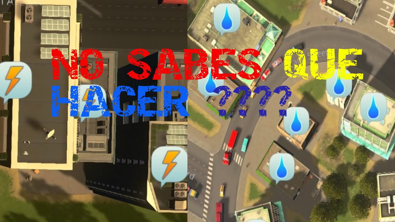 tutorial de agua y energia cities skylines rapido⏰⏩ - YouTube