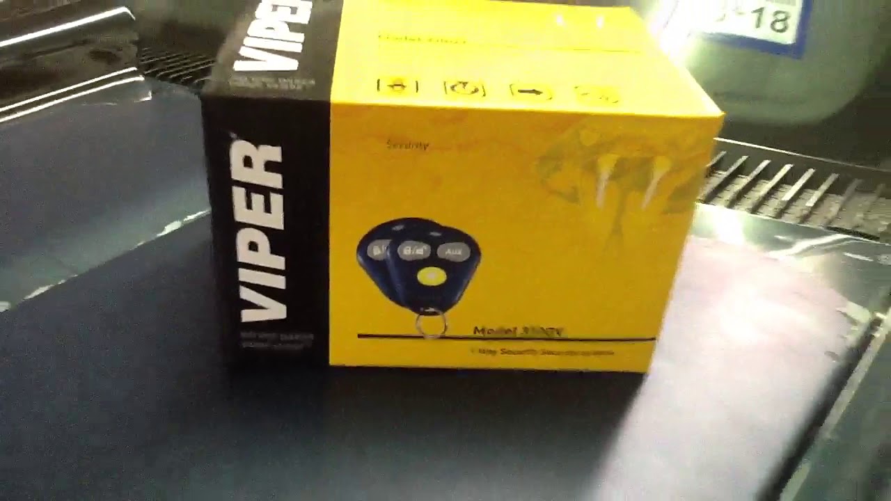 1996 GMC Sierra viper basic alarm 3100v - YouTube