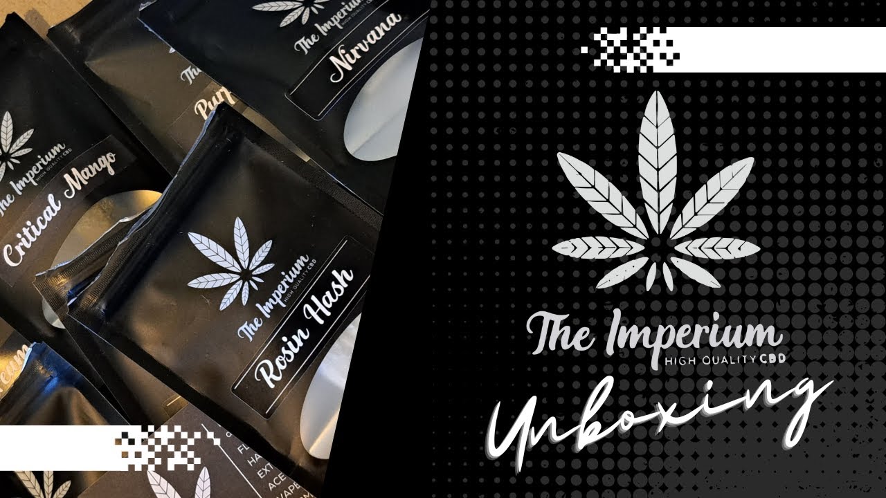 UNBOXING de THE IMPERIUM CBD - Revisiones Flor, Hash, Resina y ...