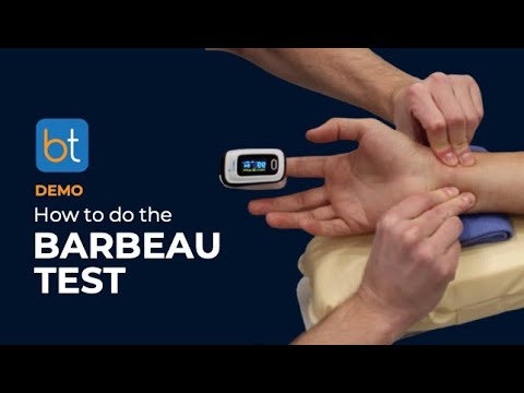 How To Do The Barbeau Test | BackTable Demo - YouTube
