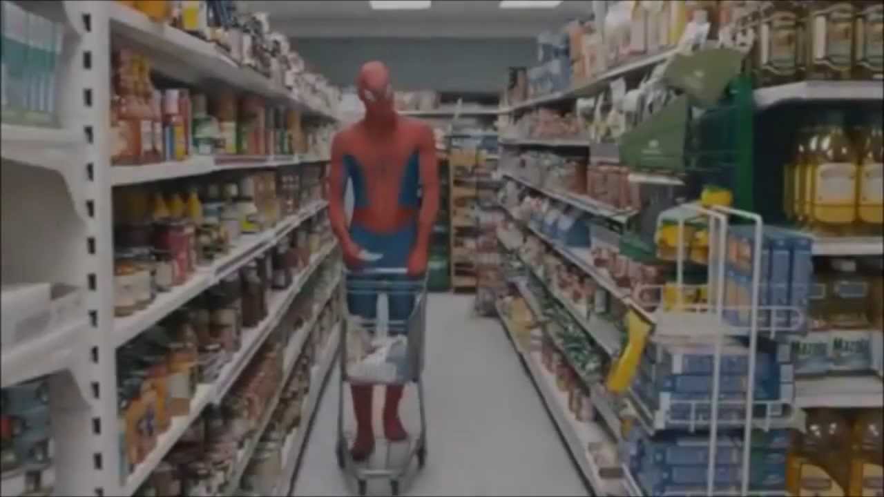 Spider-Man goes Shopping - YouTube