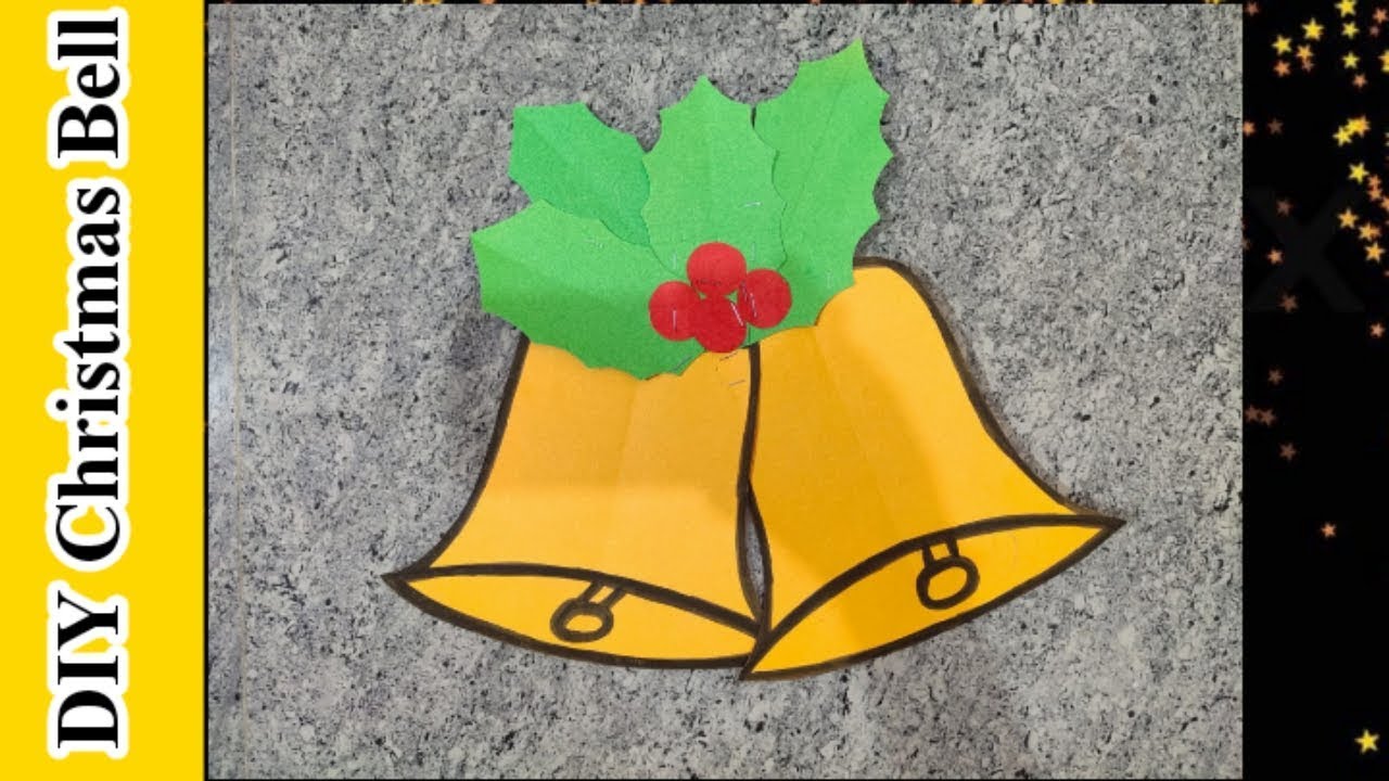 DIY Christmas Bell | Easy and Simple Christmas Bells | Christmas ...