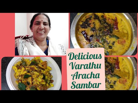 Recipe #64Delicious Varathu Arachu Sambar
